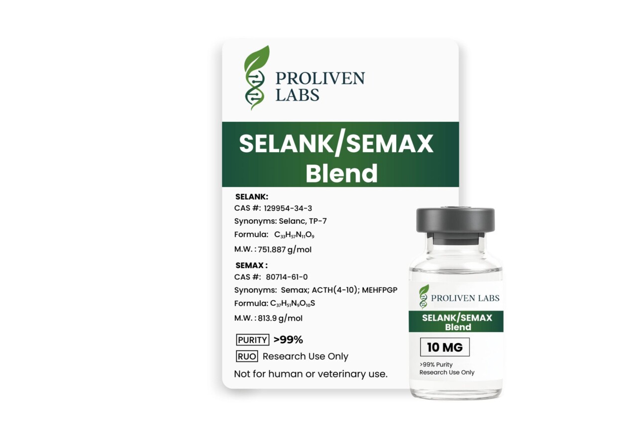 SELANK/SEMAX Blend 5mg/5mg - Proliven Labs